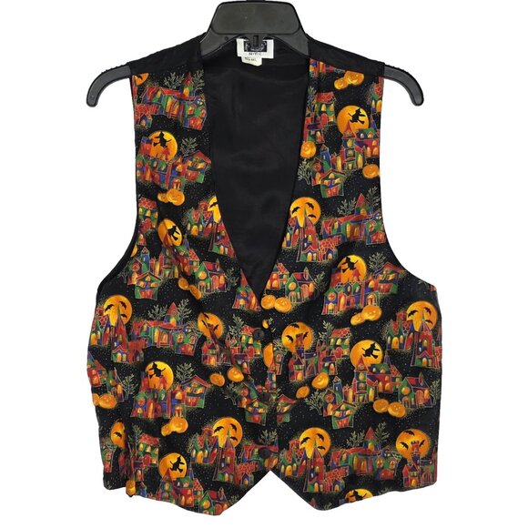 NYC | Jackets & Coats | Vintage Halloween Vest Womens Medium Large ...